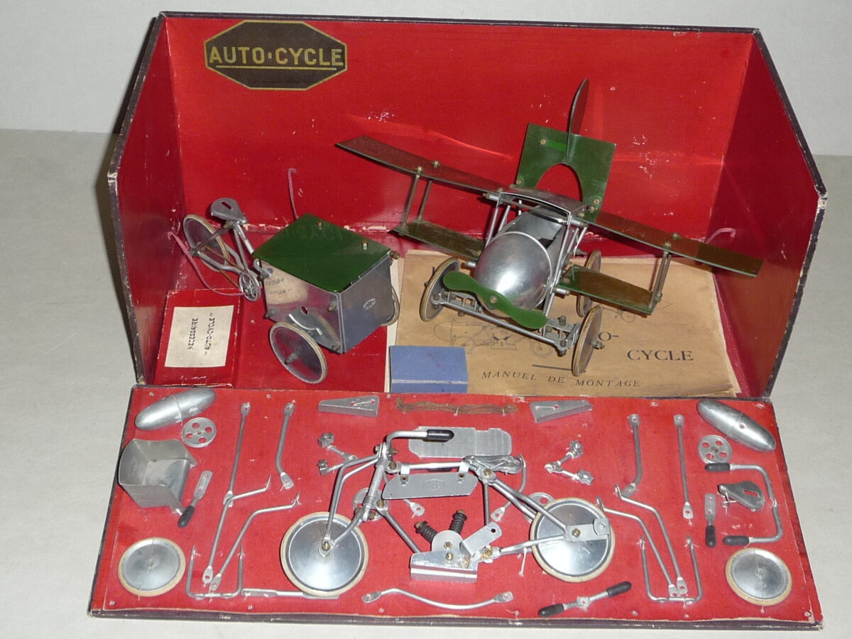 Auto-Cycle - Jouets Anciens de Collection
